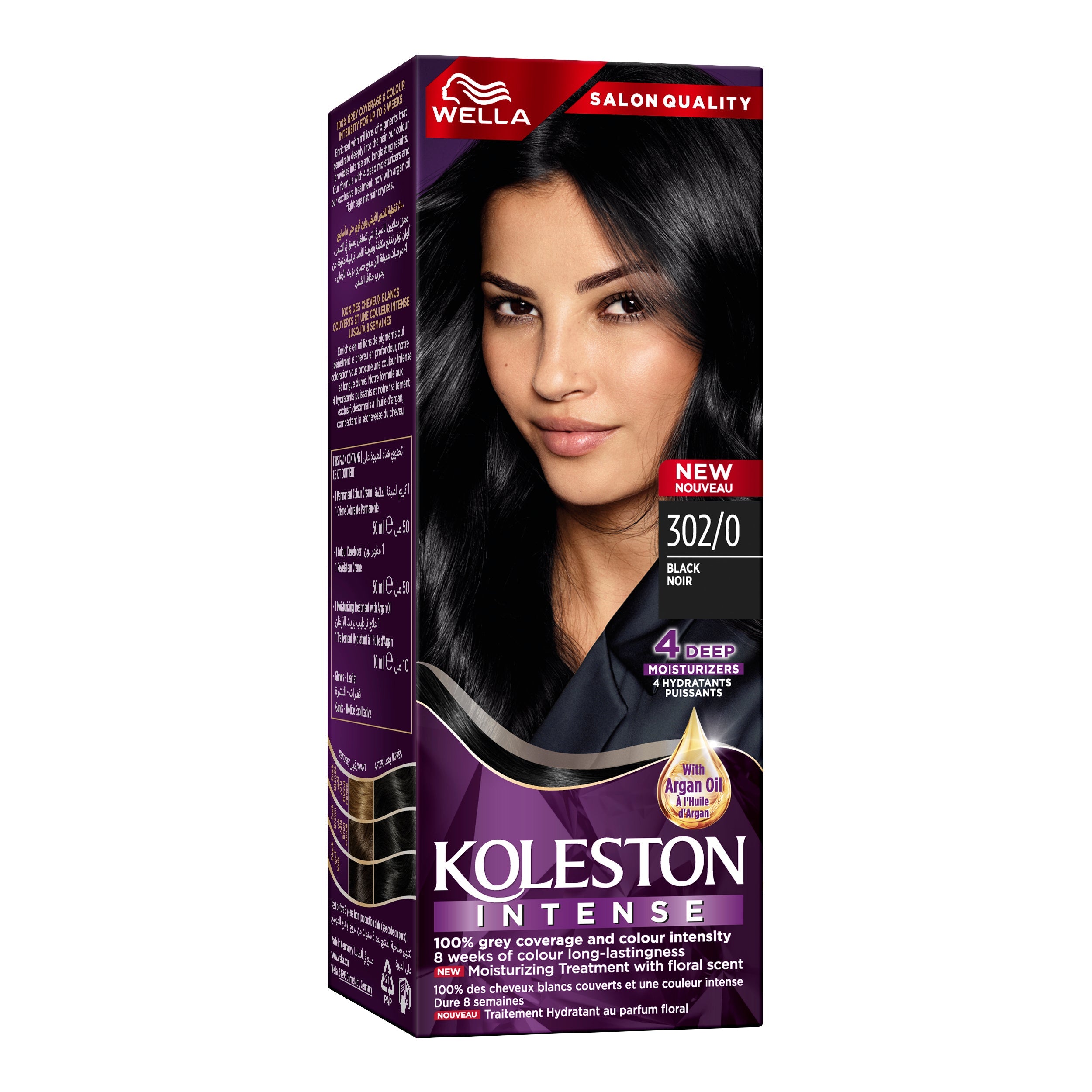 WELLA KOLESTON Semi Kits 302 0 BLACK AP-DEM – Elixir Beauty